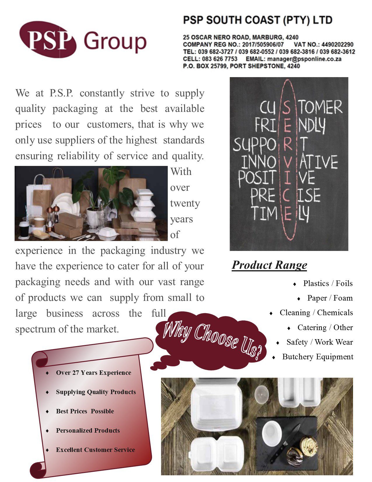 PSP Packaging South Coast » Local First » Hibiscus coast » South Coast